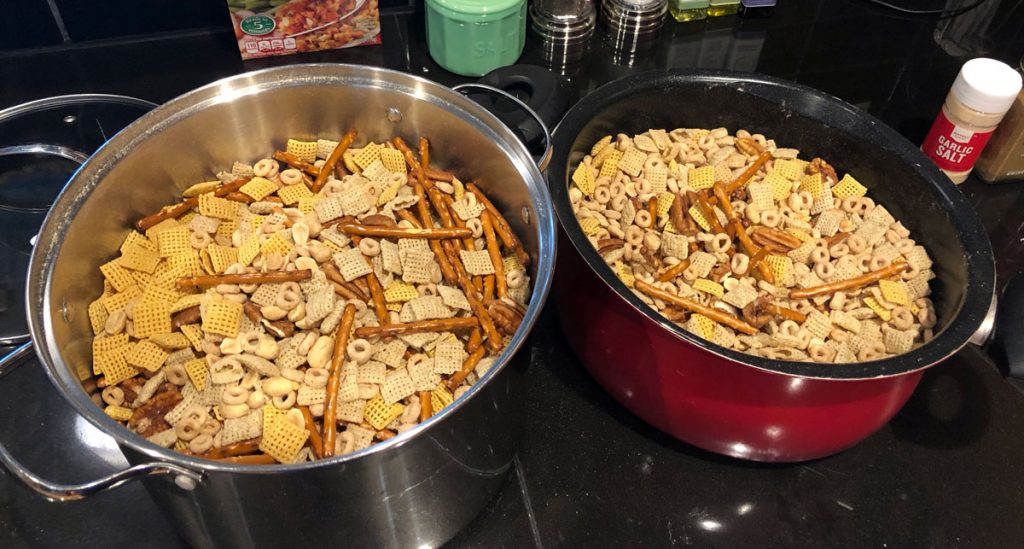 Grandma's Party Mix Recipe - Grandma Jackie's Recipes