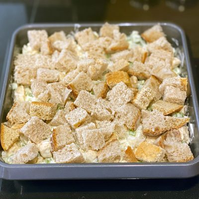 Chicken Strata Vintage Recipe - Grandma Jackie's Recipes