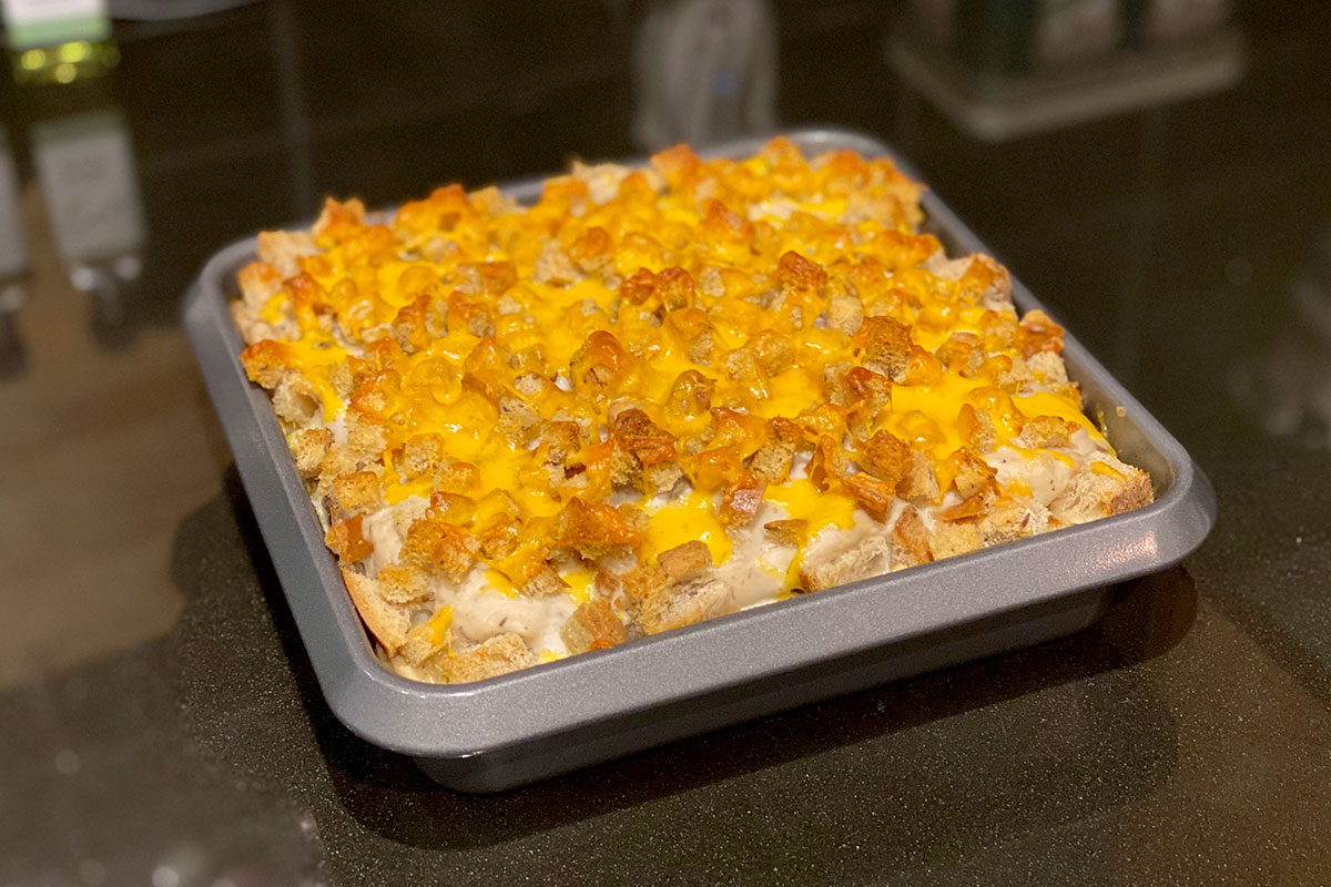 Chicken Strata Vintage Recipe - Grandma Jackie's Recipes