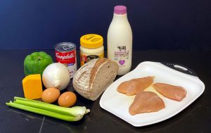 Chicken Strata Vintage Recipe - Grandma Jackie's Recipes