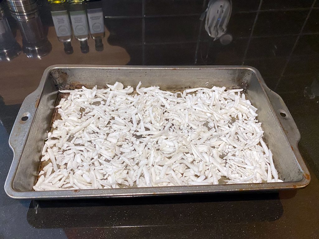 Coconut Refrigerator Dessert - Grandma Jackie's Recipes