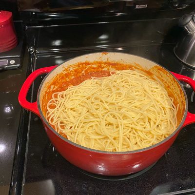 Grandma's Spaghetti Vintage Recipe - Grandma Jackie's Recipes