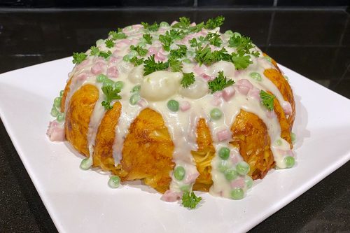 Baked Noodle Ring Vintage Recipe - Grandma Jackie's Recipes